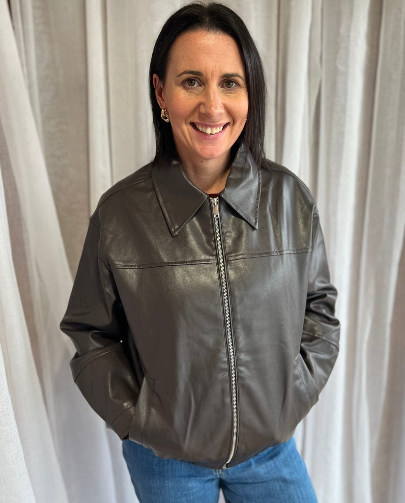 PINK DIAMOND - PU JACKET – Slaters Country Store